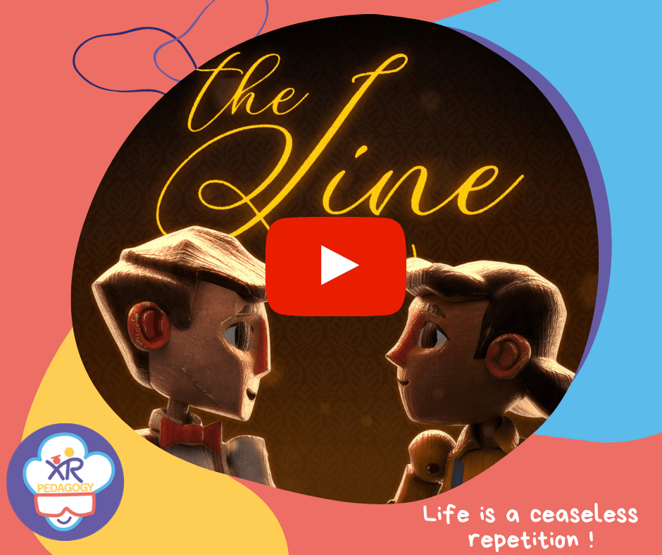 "The Line", an interactive VR story about love and fear of change!