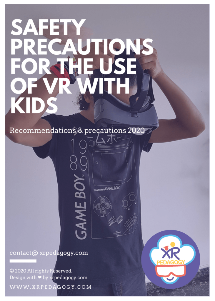 Ebook: Safety precautions for the use of VR with kids