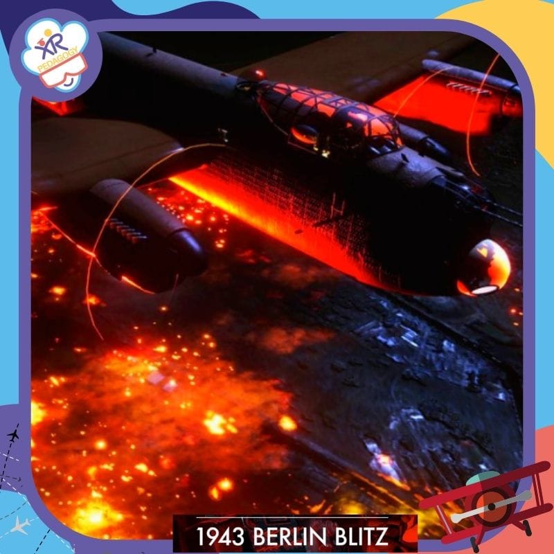 1943 Berlin Blitz: a bomber crew during a raid over Berlin in WW2, in VR!