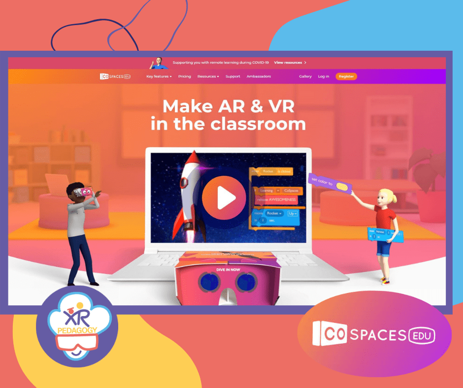 CoSpaces Edu: make AR and VR in your classroom